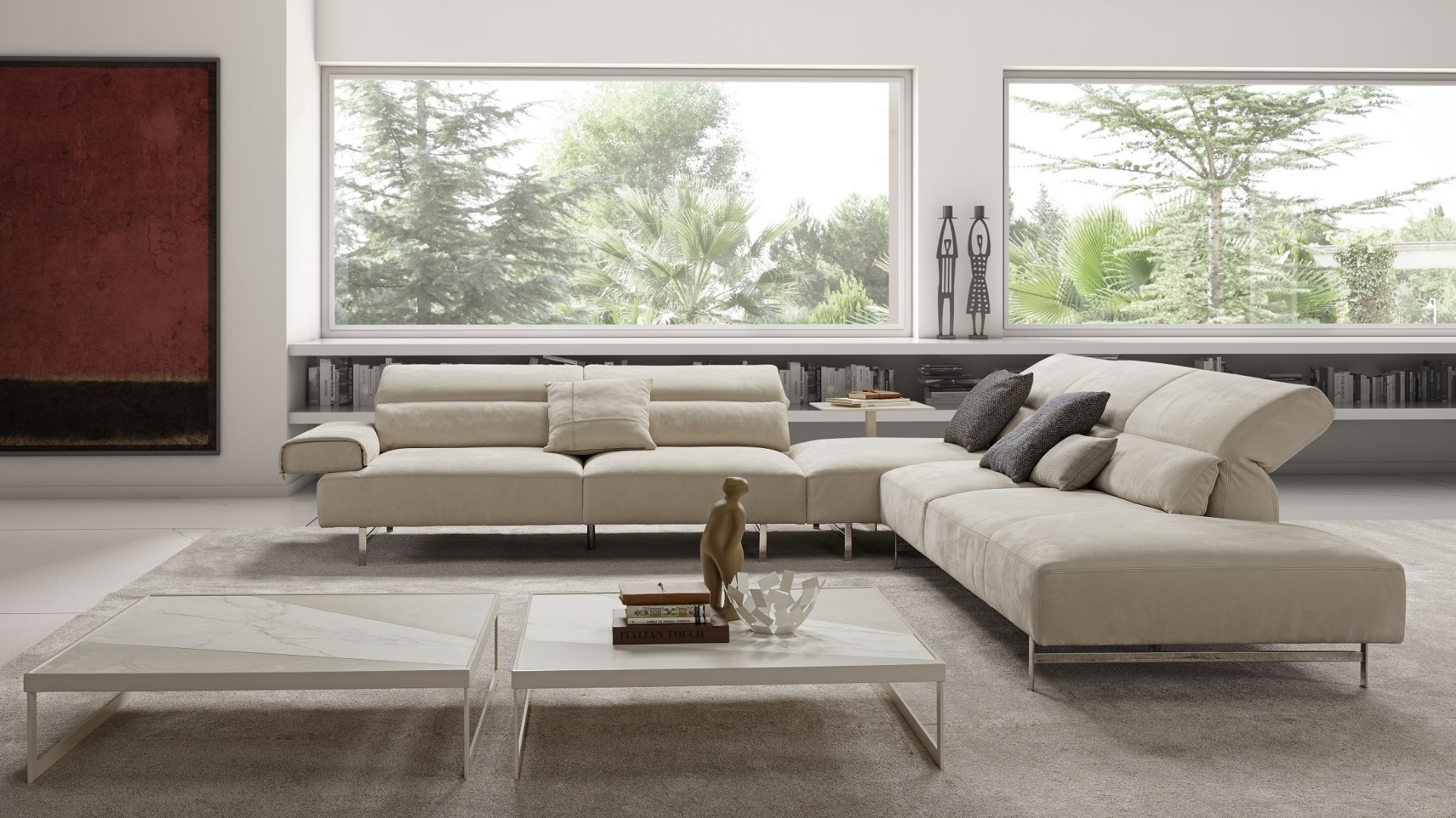 עיצוב הסלון: קווים מנחים לעיצוב נכון | איטלסופה Italsofa